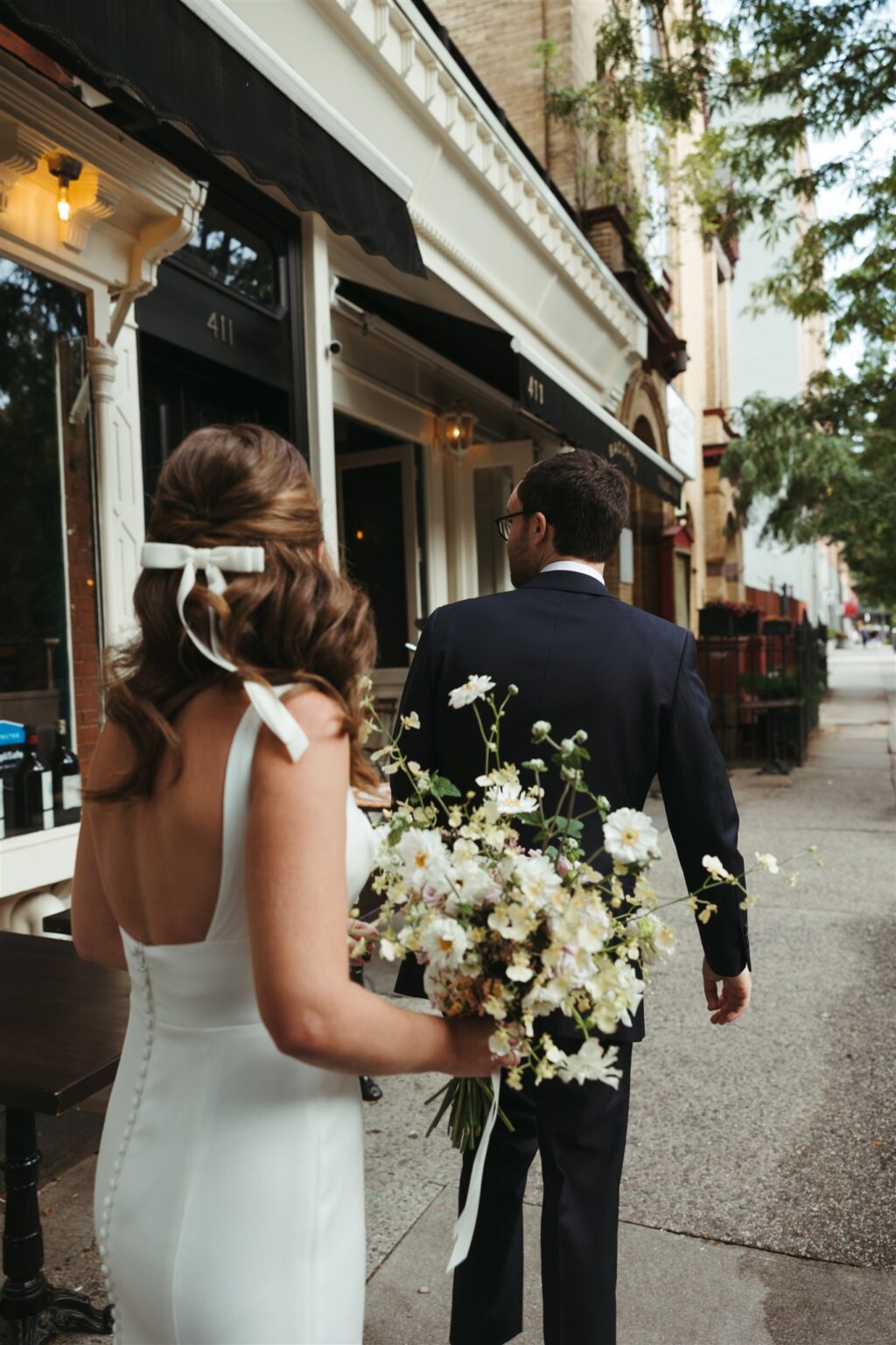 Intimate Restaurant Wedding at Bacchus Bistro in Brooklyn - Stephanie ...